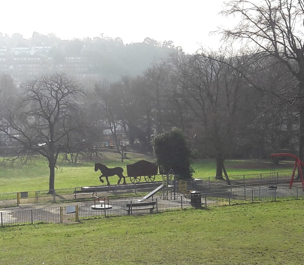 Mayor Officially Opens Iron Horse Art Installation - Purley Business ...